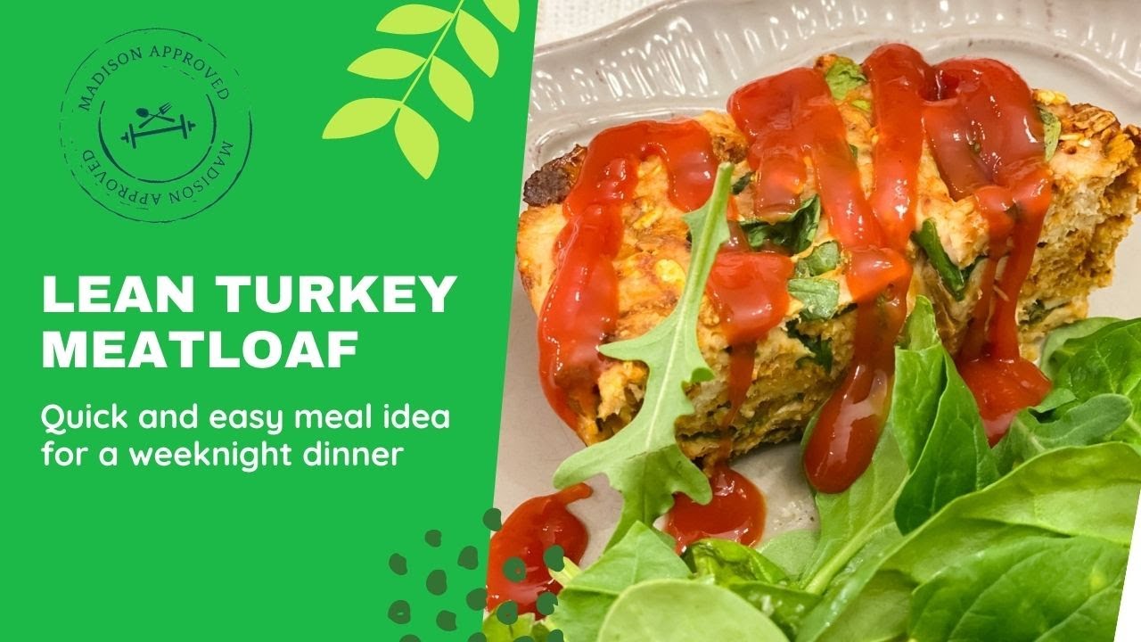 Lean Turkey Meat Loaf- A Weeknight dinner staple - YouTube