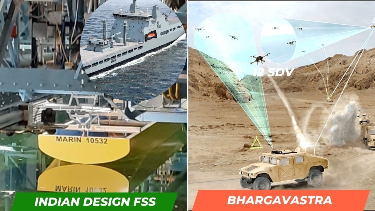 10 Bhargavastra ANTI SWARM SYSTEM | Indian design 5 HSL Fleet Support ...
