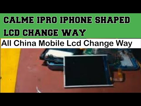 Calme ipro iphone shaped lcd change way / Calmemobile lcd replace / All ...