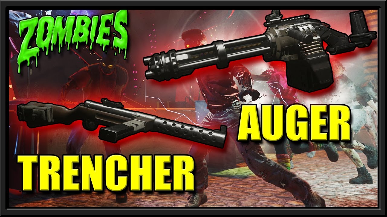 NEW WEAPONS OVERVIEW (Auger/Trencher)-Call of Duty Infinite Warfare ...