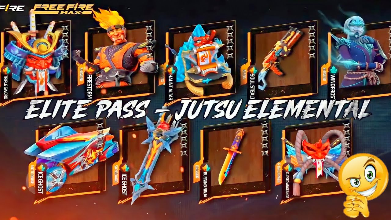 Just Elemental's ELITE pass for GARENA's Free Fire - YouTube