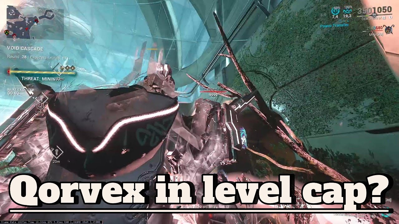 Warframe | Qorvex level cap | Solo Void Cascade Level Cap | Slam Qorvex ...