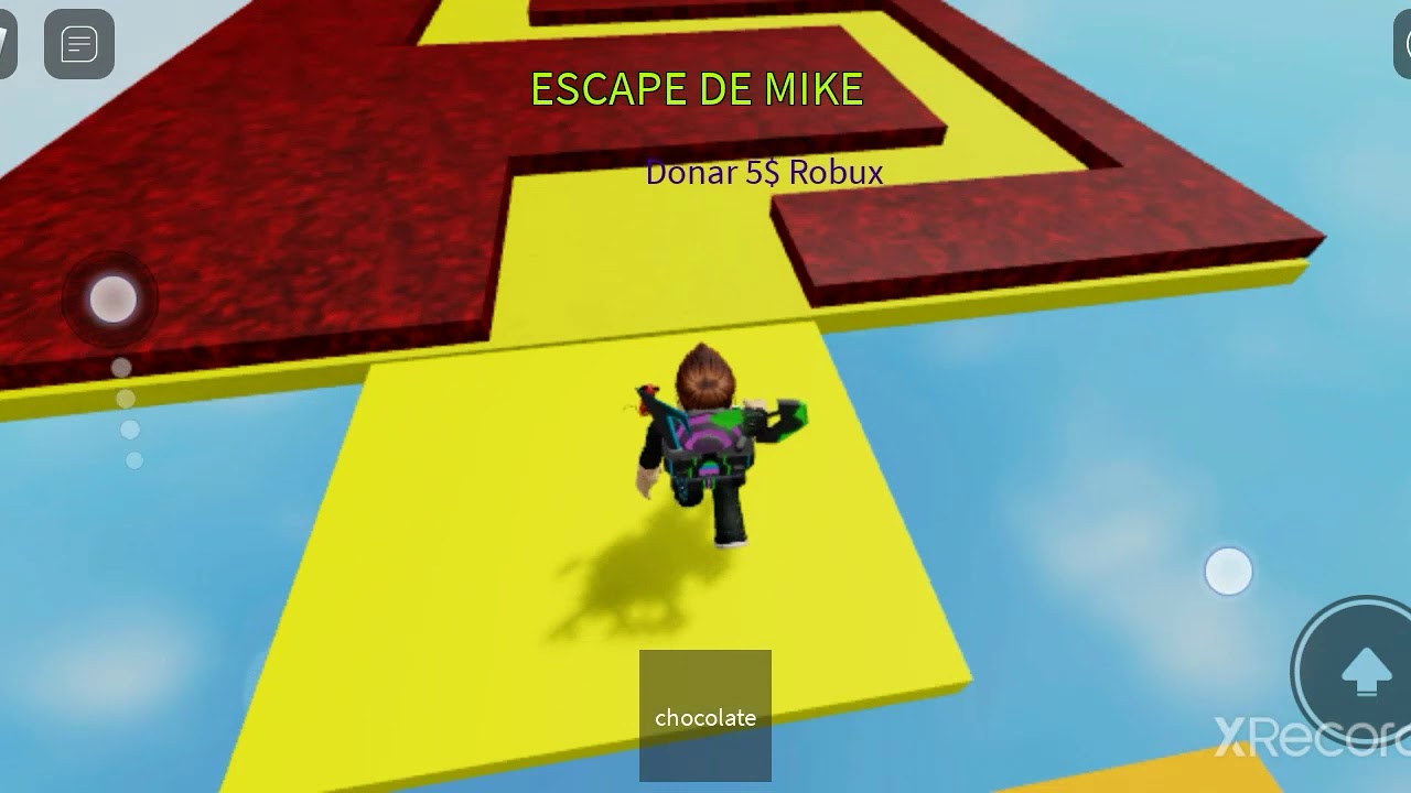 jugando roblox el obby de mikecrack:mi primer vídeo editado: pequeño ...