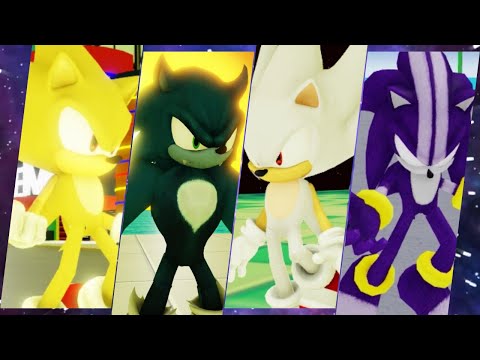 Sonic Roblox- Sonic Universe RP All Chaos Emerald Locations And Sonic Super Forms