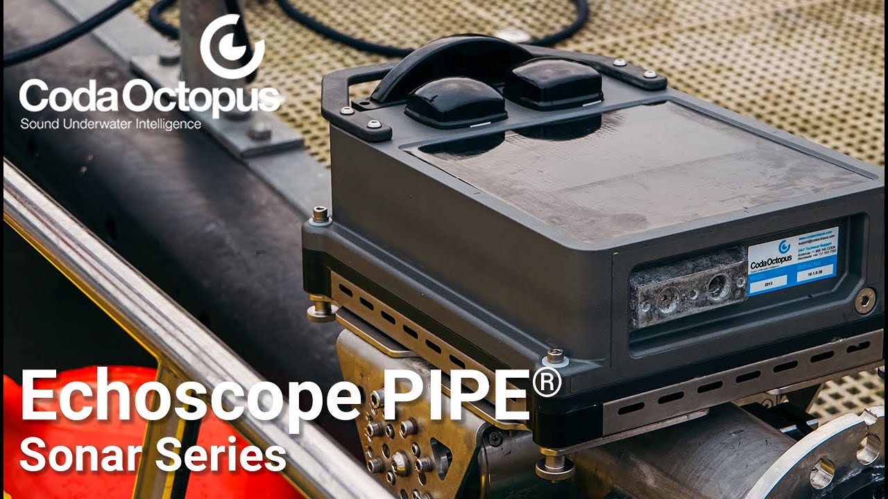 Echoscope PIPE® Sonar Series - YouTube