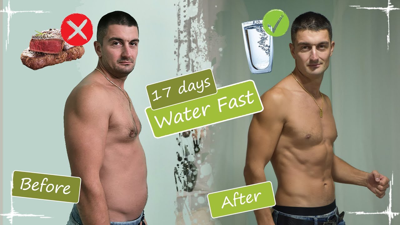 I TRIED WATER FASTING FOR 17 DAYS, See the results and learn from the ...