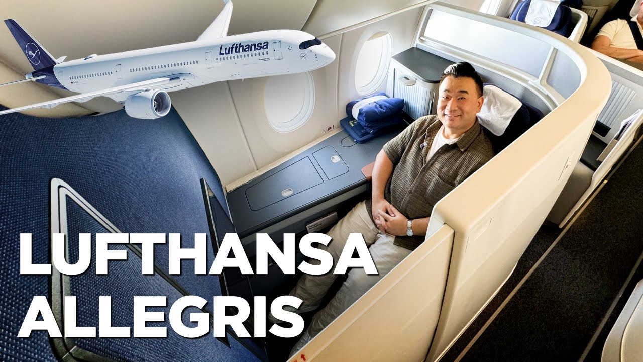 Lufthansa's €2 Billion New Cabin - Allegris A350 Flight - YouTube