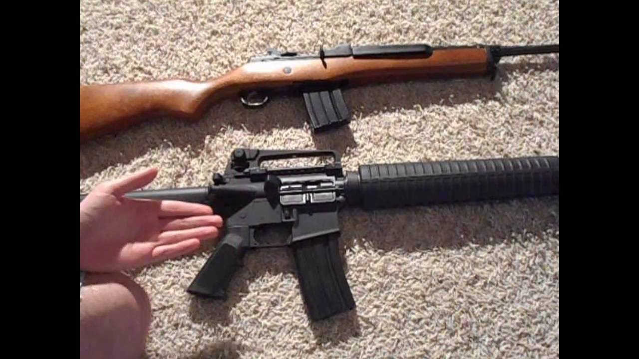 Why the Mini 14 doesn't take AR Mags - YouTube