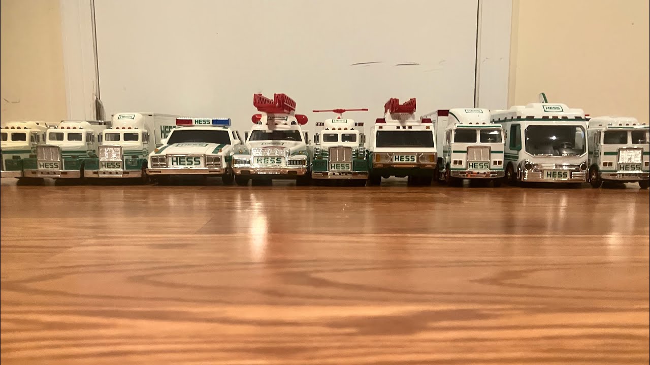 All Hess Trucks From the 1990’s - YouTube