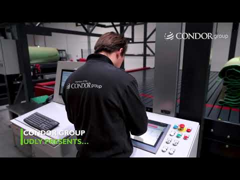 New Sustainable coating line - Condor Carpets - 2021 - YouTube