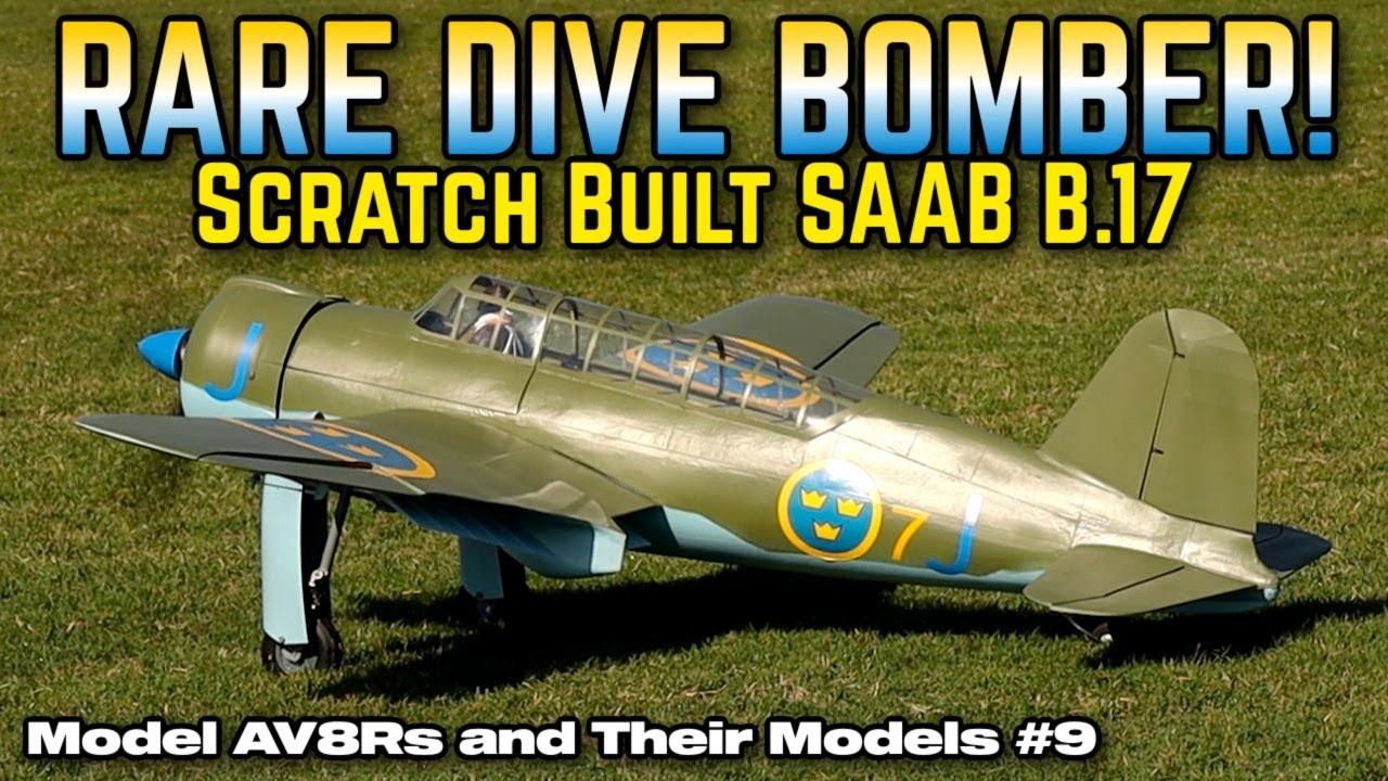 Rarely Modeled Saab B.17 - Model AV8R's And Their Models No. 9 - YouTube