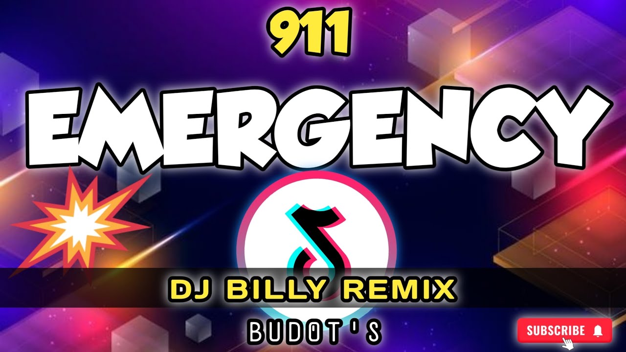 EMERGENCY_TIKTOK VIRAL MUSIC | BUDOT'S DANCE REMIX | DJ BILLY GABO ...