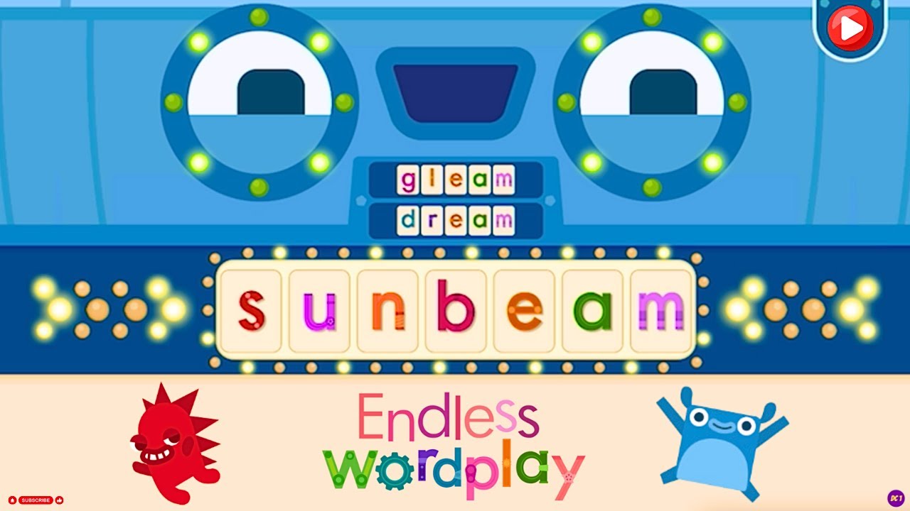 Easy Words in English Explained by GLEAM, DREAM & SUNBEAM | Fun Reading ...