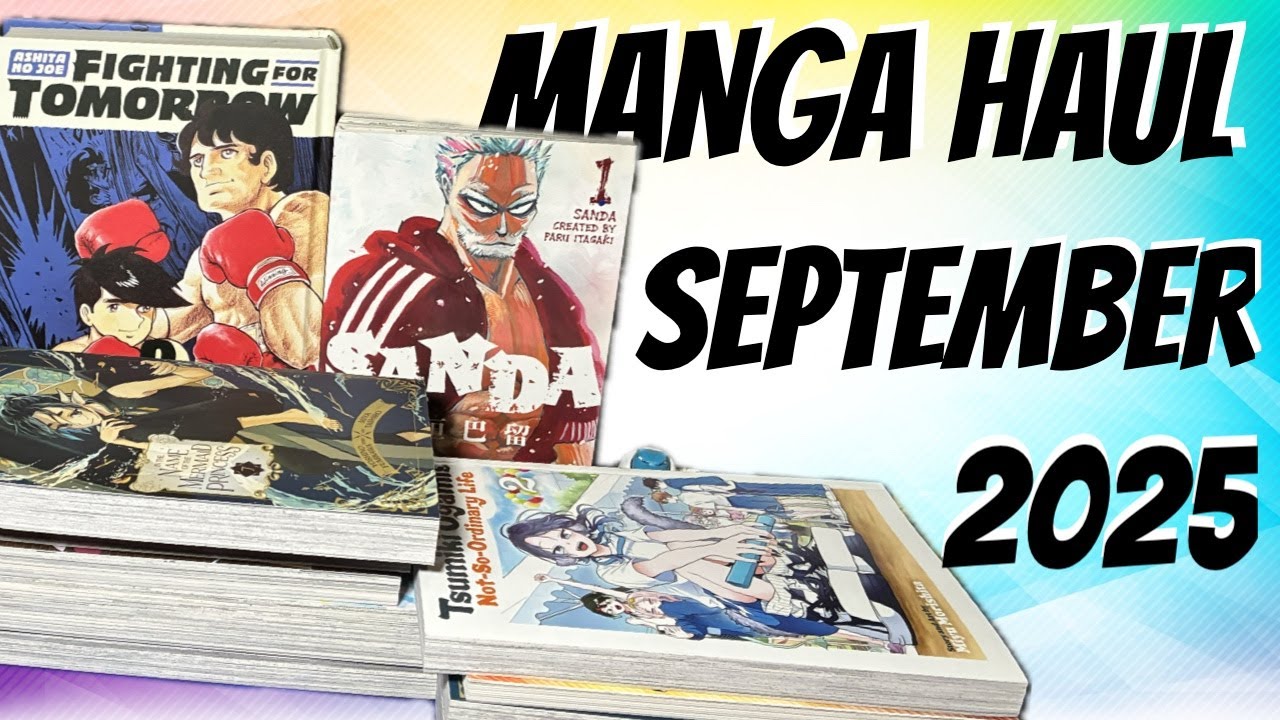 MANGA HAUL FOR SEPTEMBER 2025! 📚 - YouTube