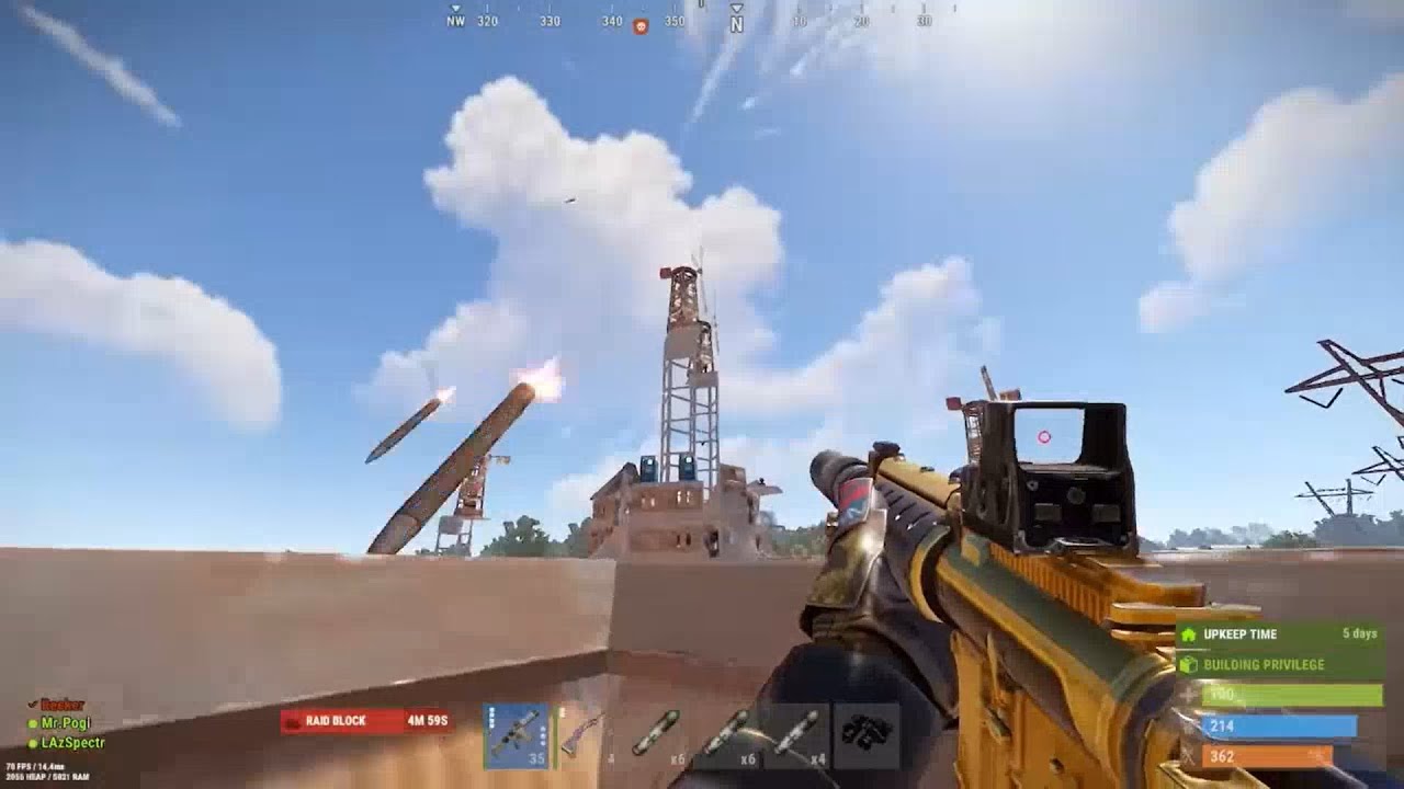 RUST | HOW TO RAID YOUR OWN RAID BASE - YouTube