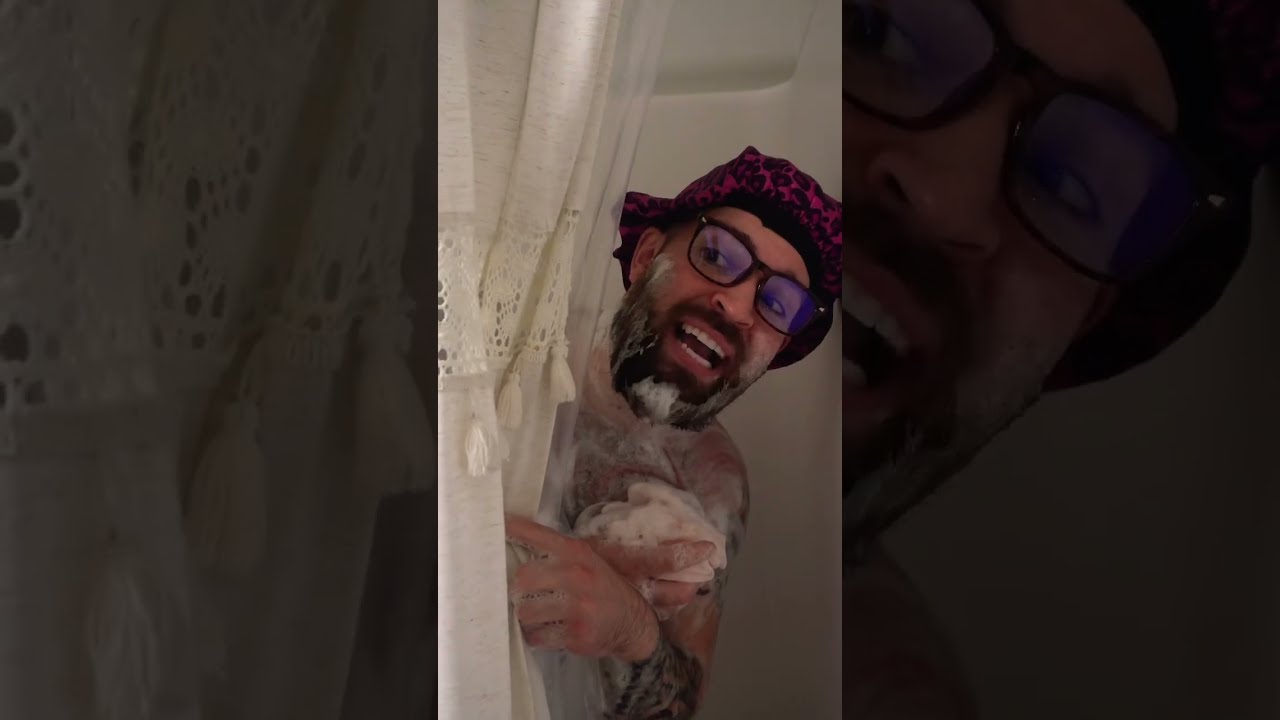 Cadence singing in the shower! - YouTube