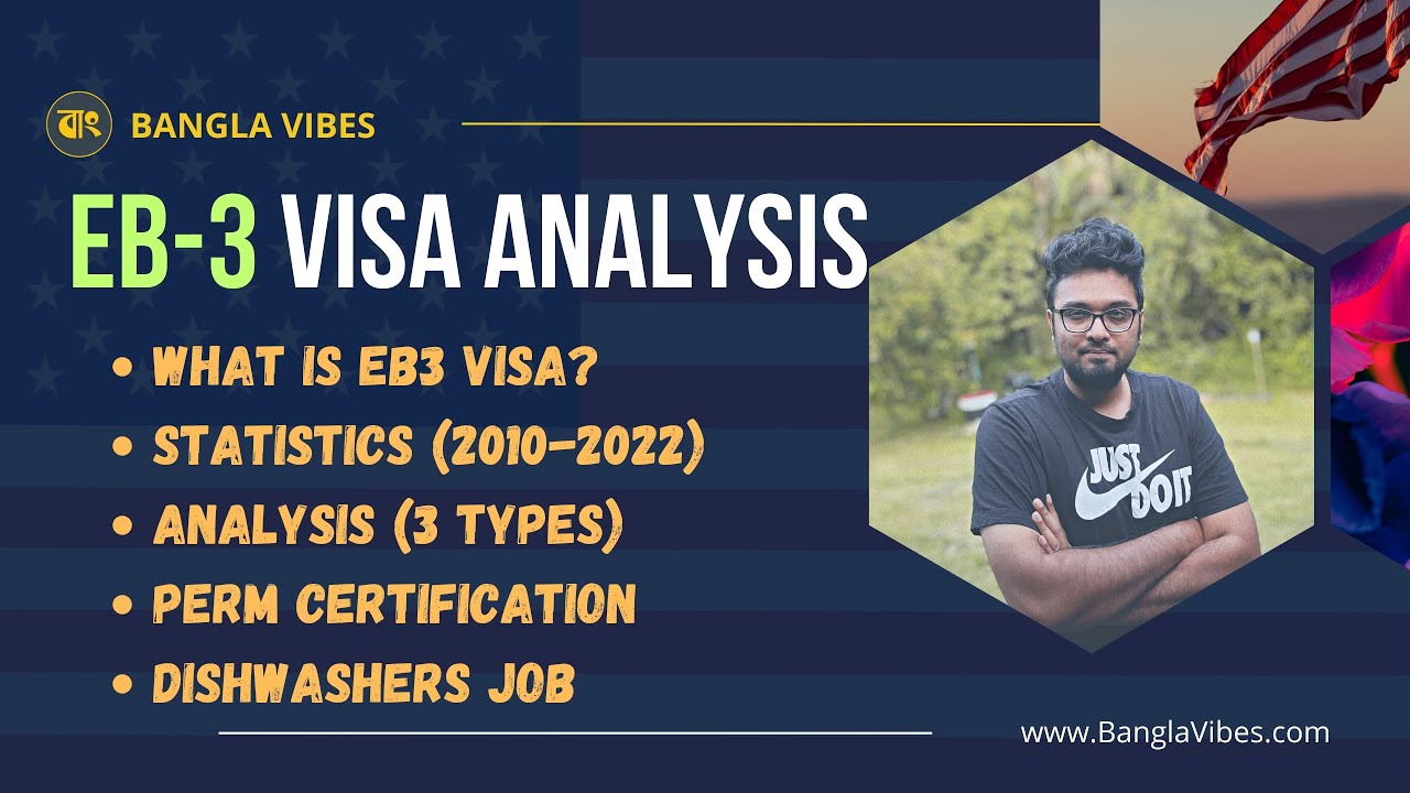 USA EB3 Visa Analysis 2023 - EB3 Visa for Bangladeshi - YouTube
