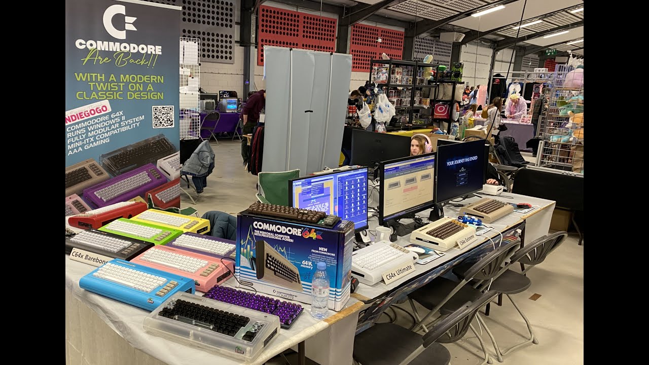 All Commodore 64x models on show at OLL23 - YouTube