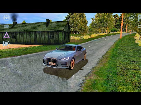 Driving School Simülatör 🚗 BMW 4 serisi ile ormanda oynadım