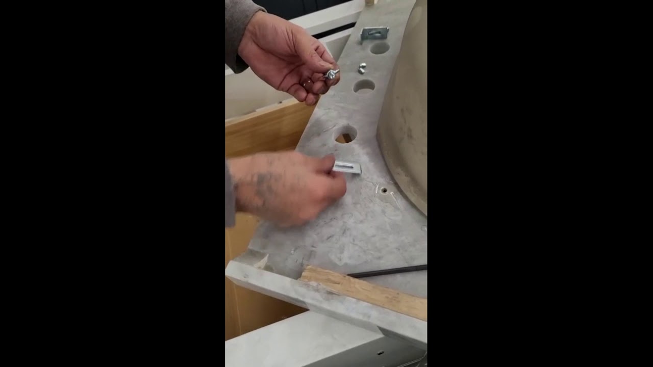 Ariel Vanity Sink Installation – Old Version (For Reference Only) - YouTube
