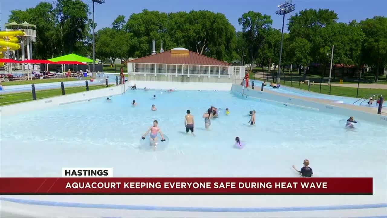 Hastings Aquacourt Water Park staff being more attentive due to heat ...