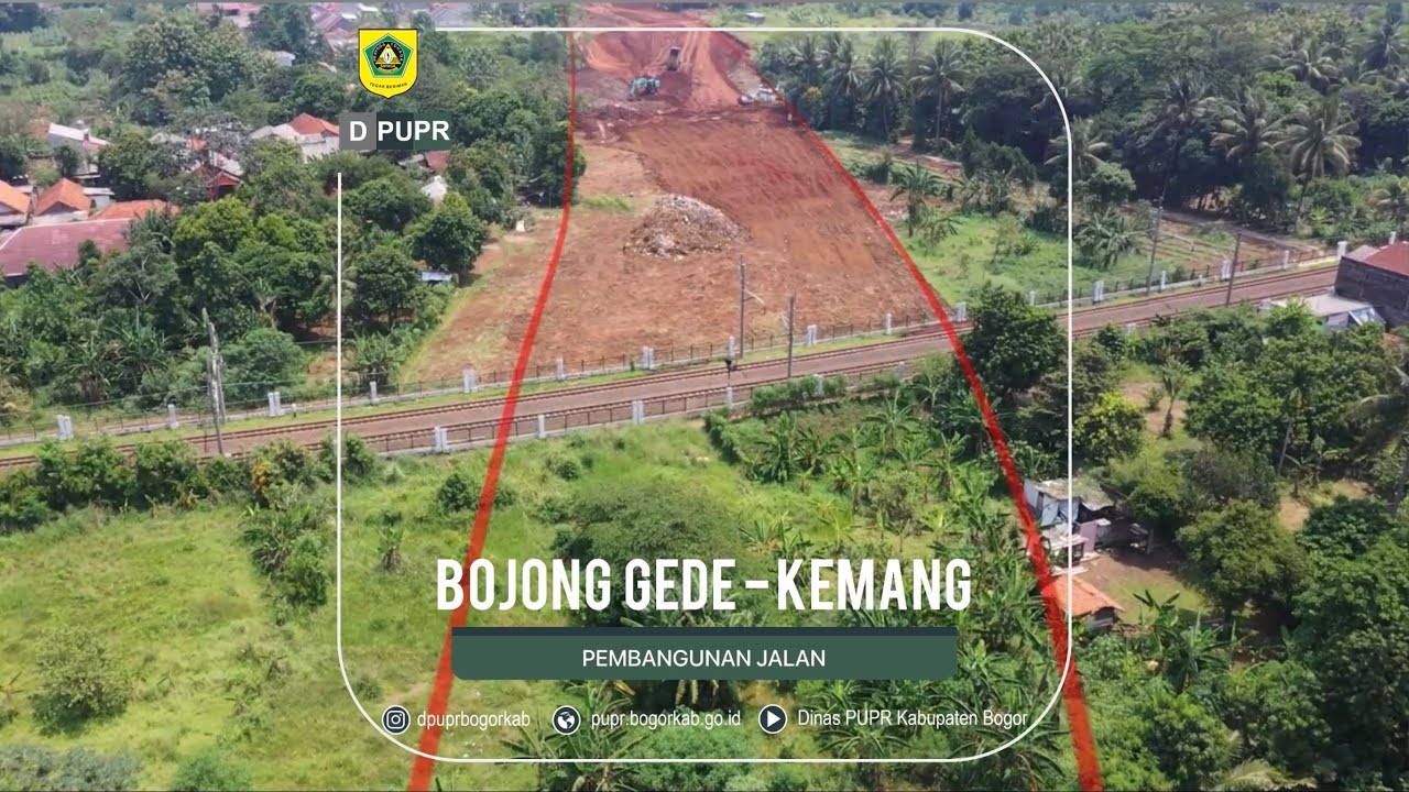 Dinas PUPR Kabupaten Bogor | Progres Pembangunan Jalan Bojonggede ...