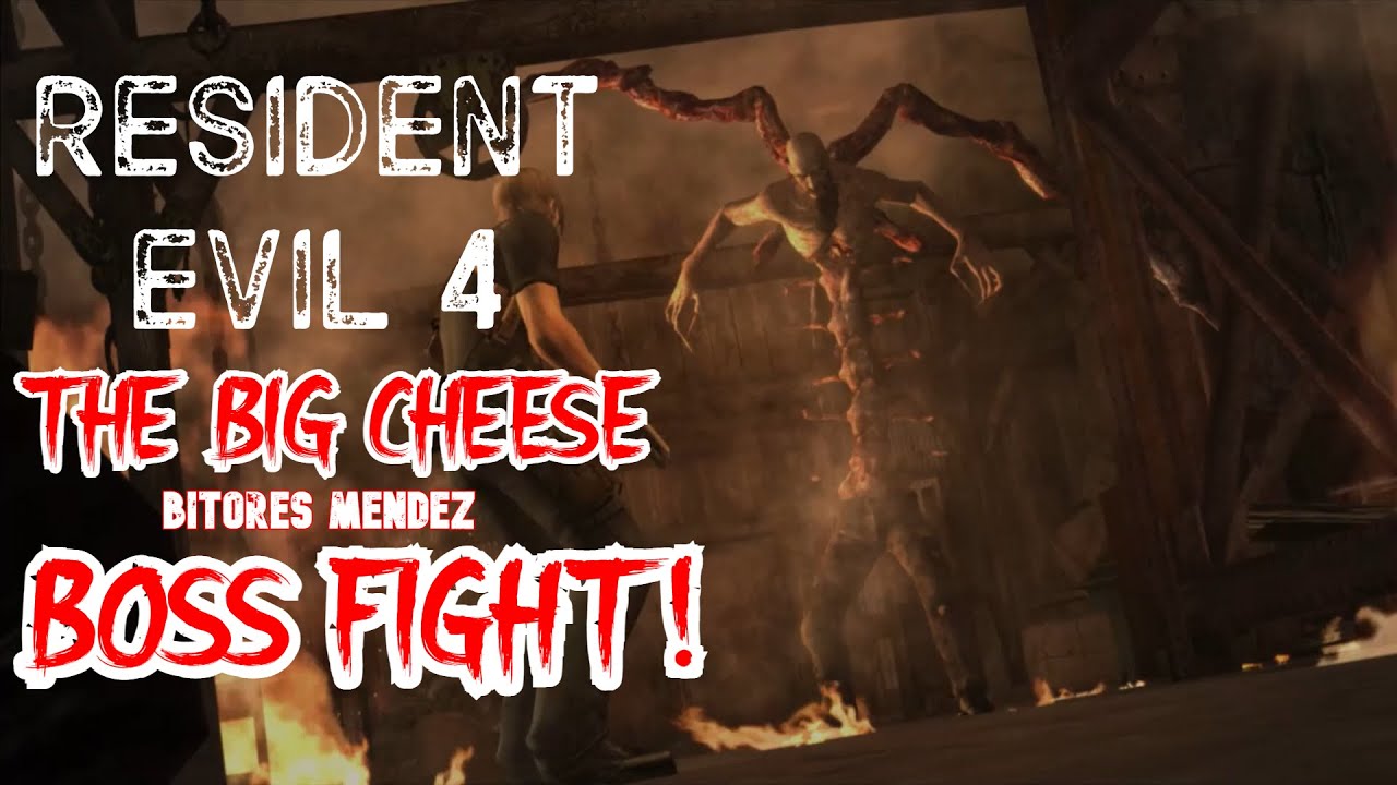 Resident Evil 4 [PC] Walkthrough - The Big Cheese - BOSS FIGHT (+ LEON ...