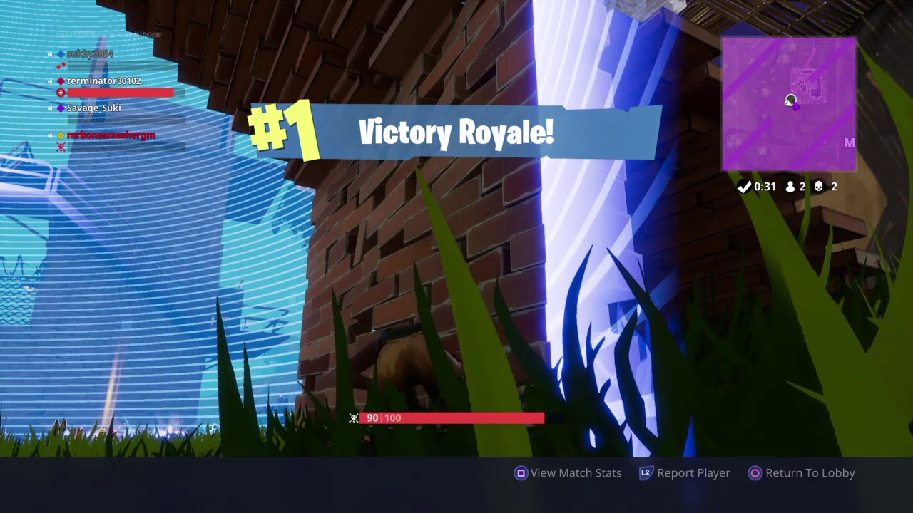 Fortnite 3v1 clutch - YouTube