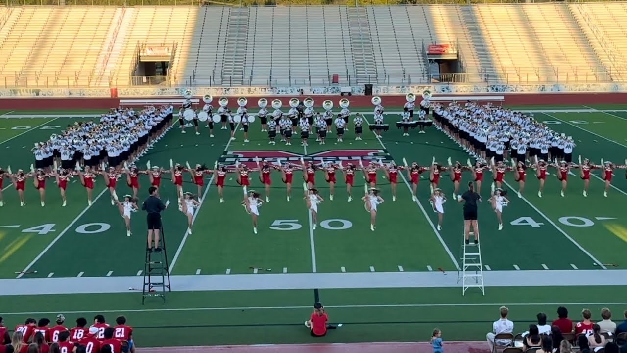 Marcus High School Band 2024 + The Marquettes - YouTube