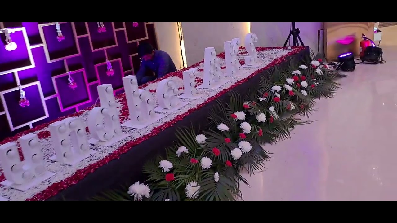 Dil flower 14 India decoration enjoy the party a Gurgaon - YouTube