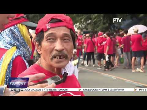 Around 20K individuals gathered to show support for PBBM during his 5th SONA