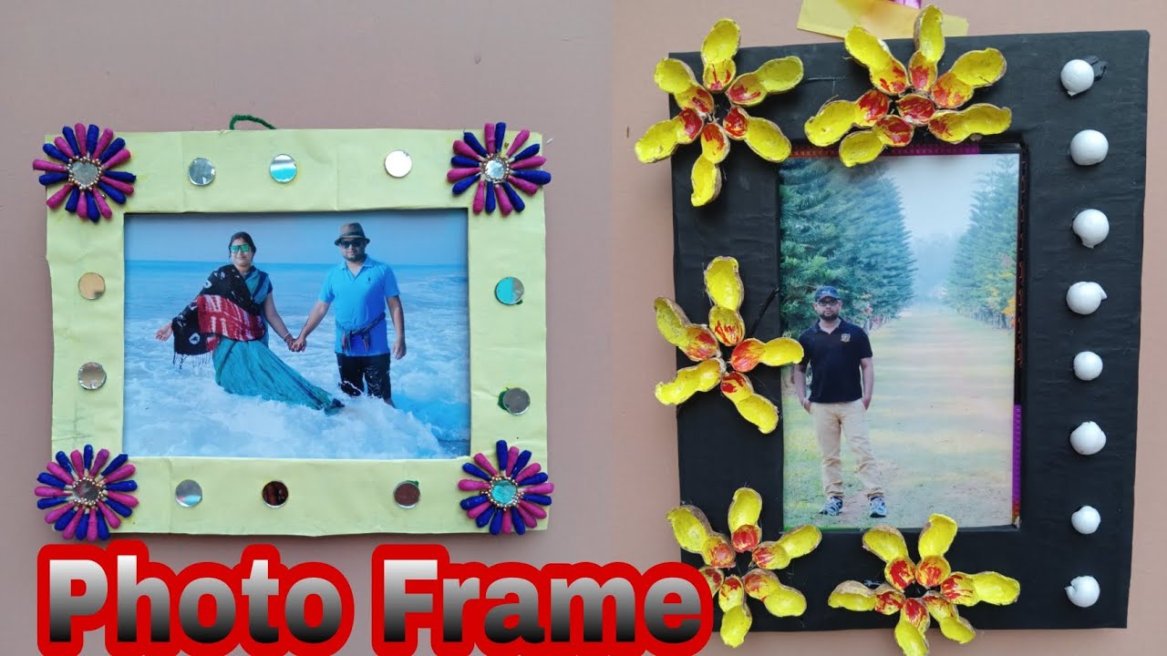 Make A Beautiful Photo Frame In Just a Few Minutes | Paper Craft ...