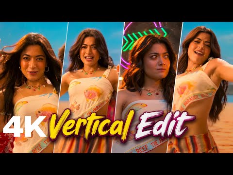 Rashmika Mandanna | Bandhu 2.0 Song Reaction Analysis | Cocktail 2 | 4K60FPS Vertical Edit 
