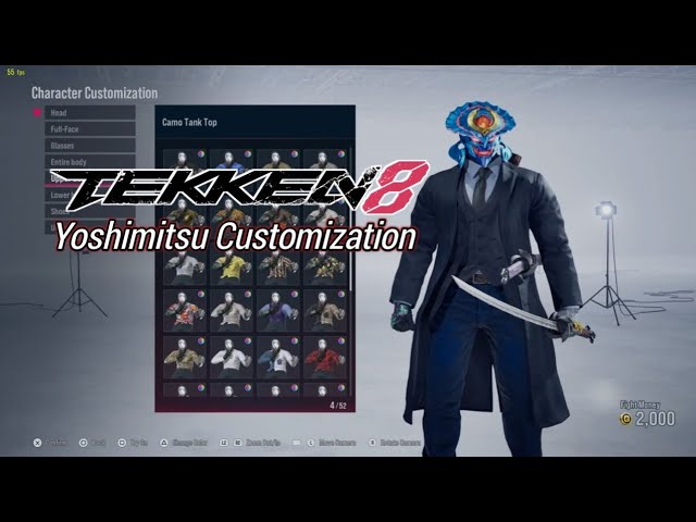 Rosto De Yoshimitsu