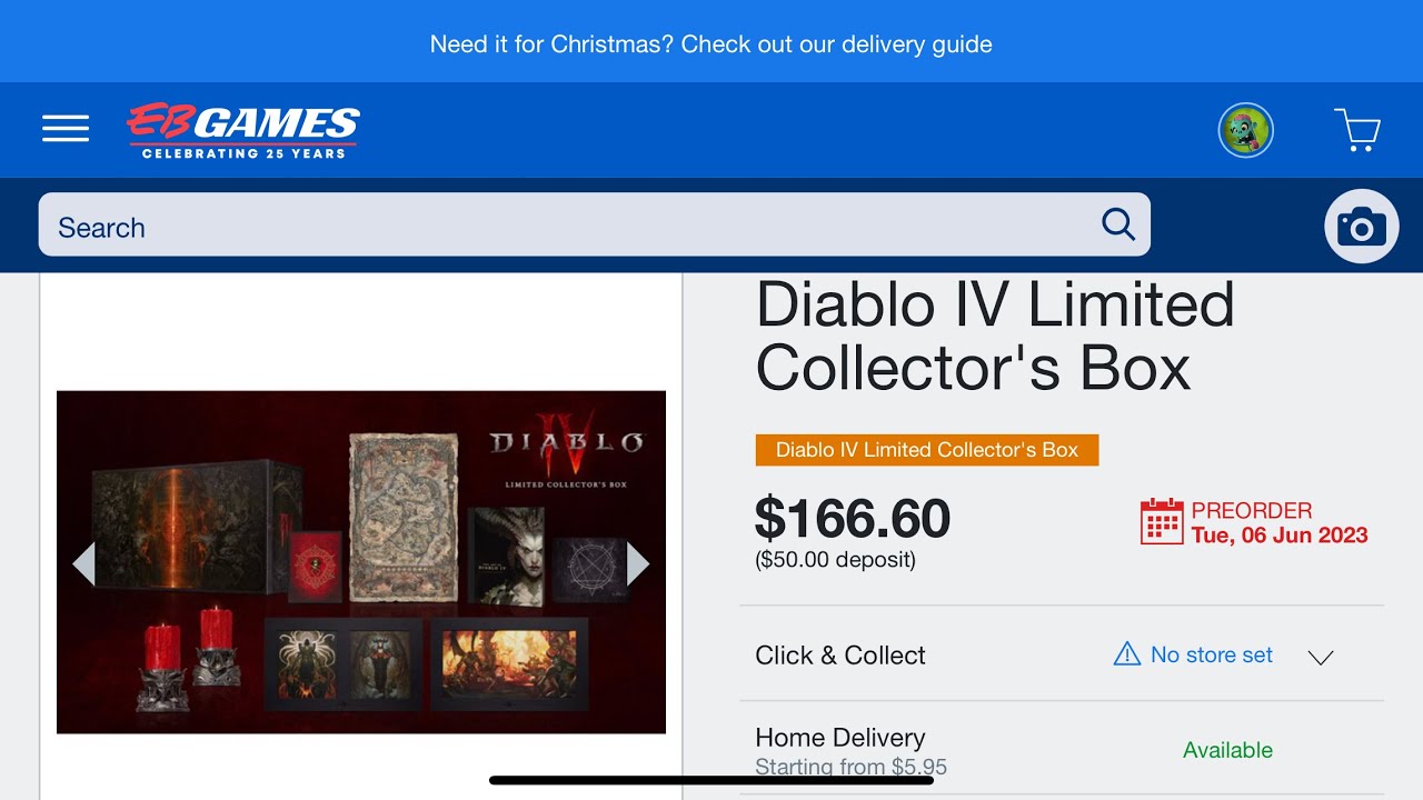 Diablo IV Limited Collector's Box is available for PREORDER now!!😟😟 ...
