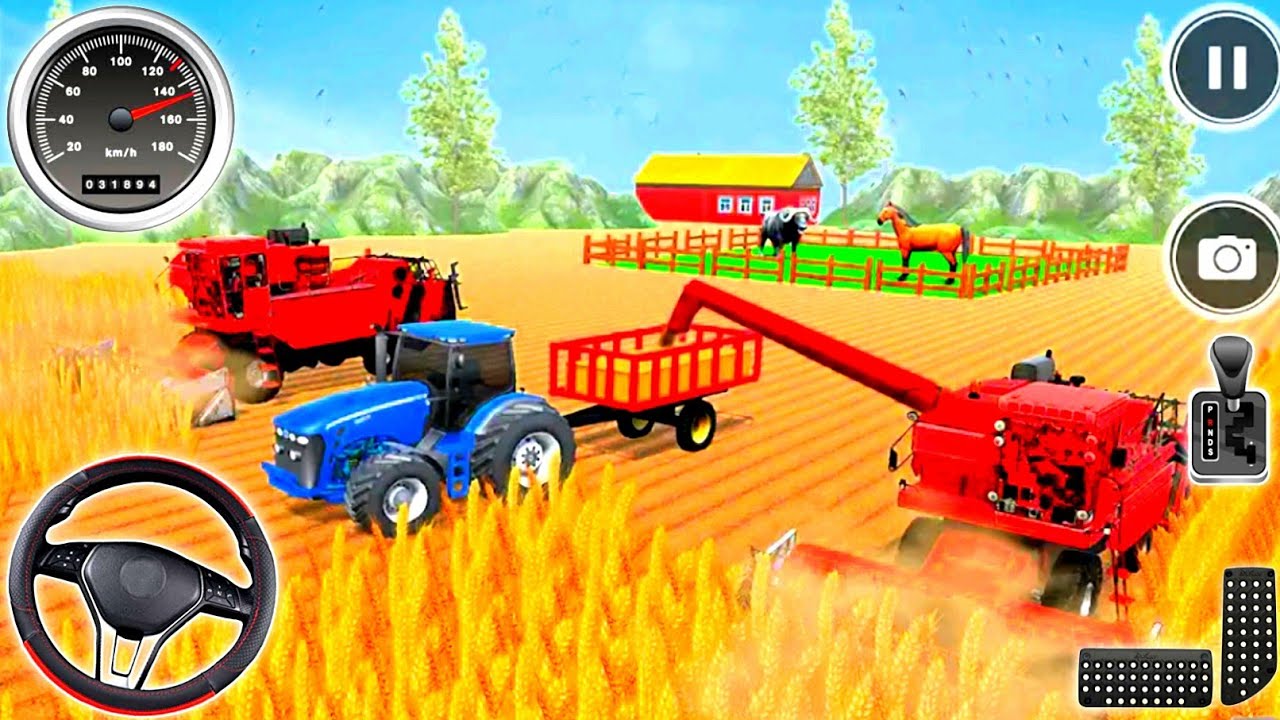 Indian Tractor Farming Simulator 3D - Realistic Indian Farming Game ...