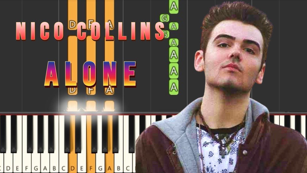 Alone - Nico Collins - Piano Tutorial - YouTube