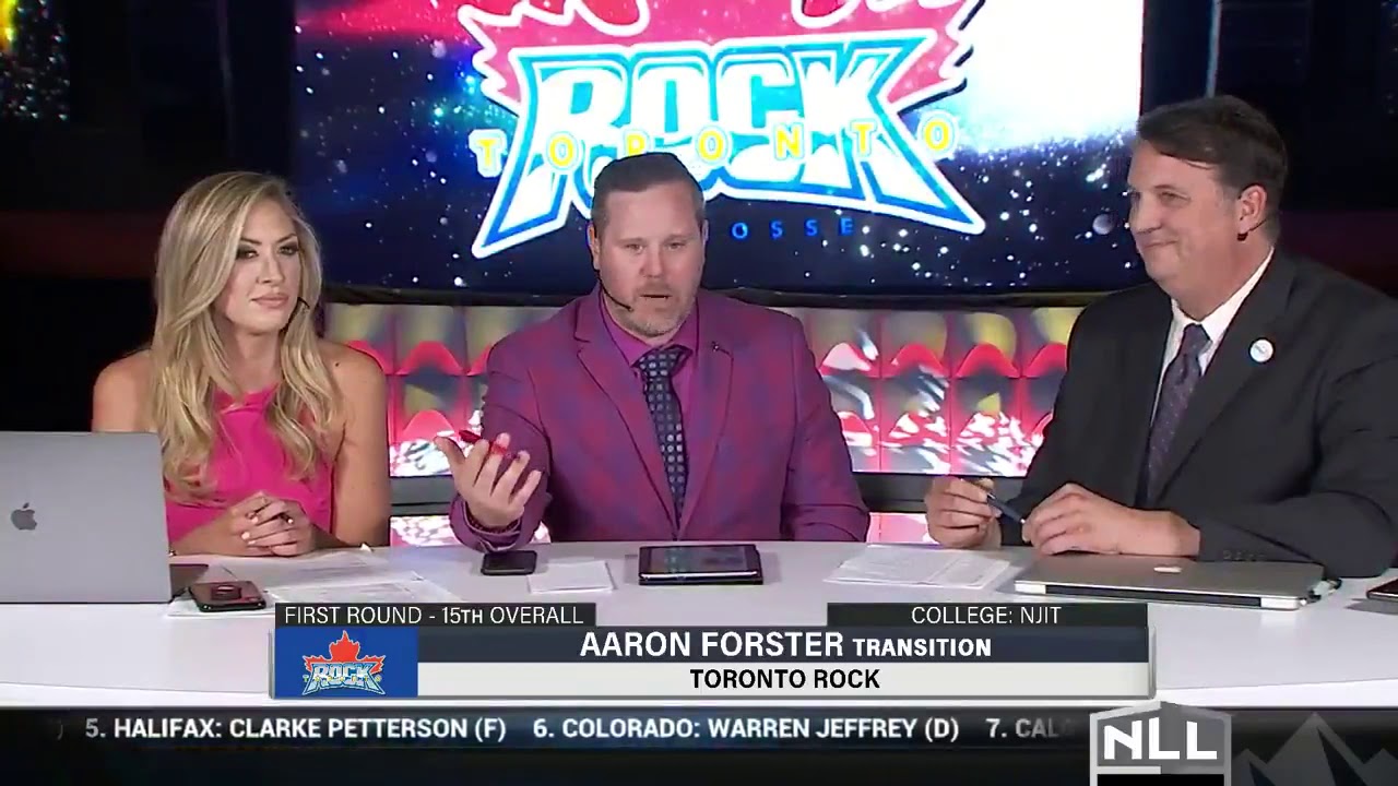 Aaron Forster Taken 15th In NLL Draft - September 17, 2019 - YouTube