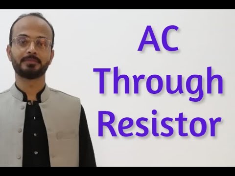 AC Through Resistor - YouTube