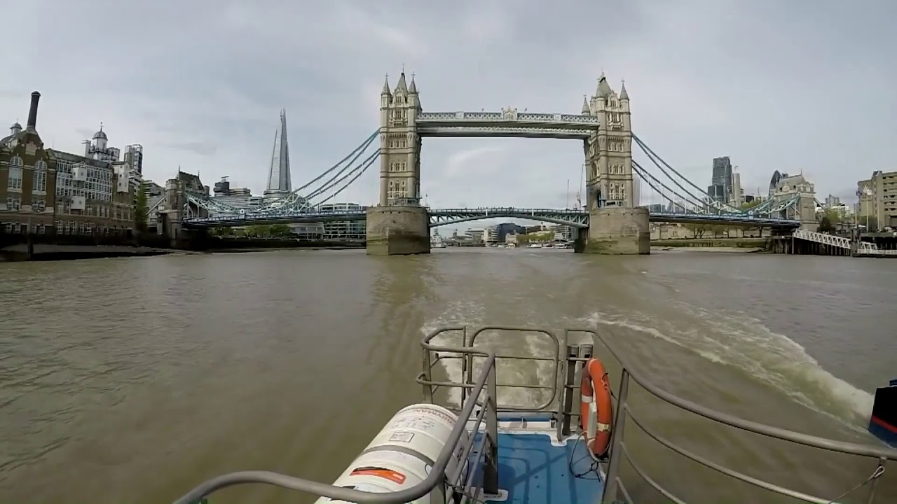 London Clipper Boat Ride To the Tall Ships Greenwich London 2017 - YouTube