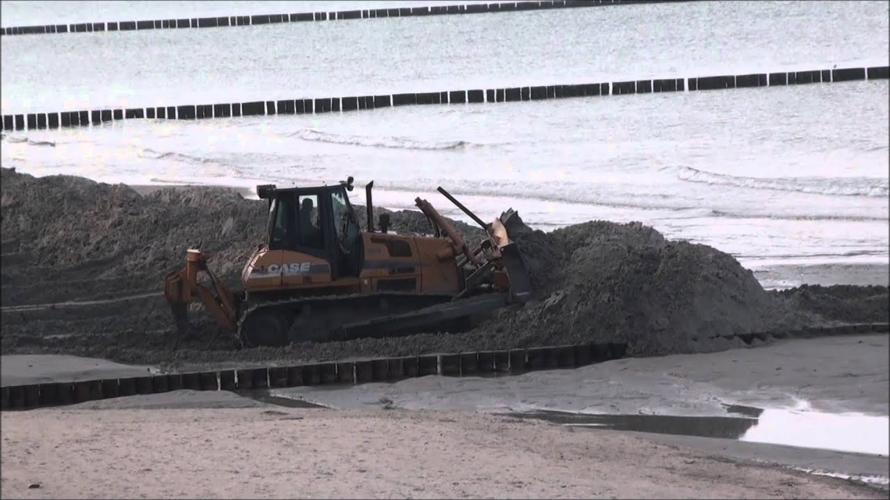 Case 2850 dozer beach struggle -Poland Baltic Sea HD - MUST SEE ...