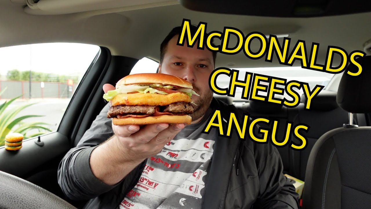 McDONALD'S CHEESY ANGUS + BONUS REVIEW (w/ surprising results ...