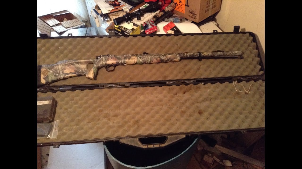 knight 12ga tk2000 black powder muzzleloading shotgun loading and ...