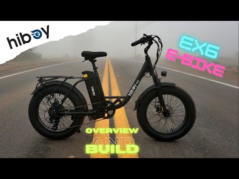 Hiboy EX6 Step-Through E-Bike - Overview of Specs, Build & Unboxing - YouTube