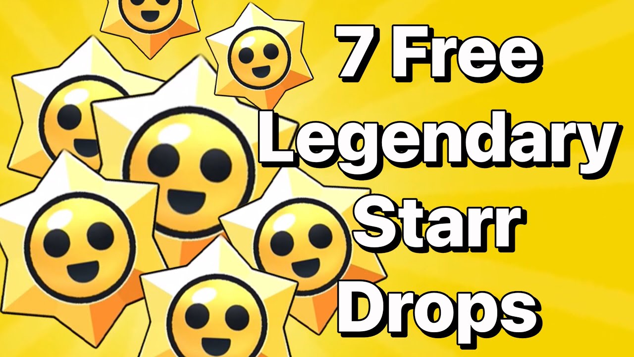 Opening 7 FREE Legendary Starr Drops - YouTube