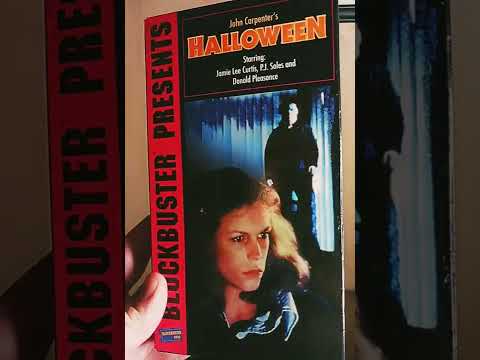 Halloween Blockbuster VHS - YouTube