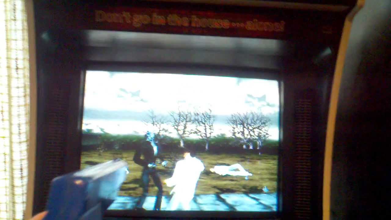 The House of the Dead Arcade (dip switch test) - YouTube