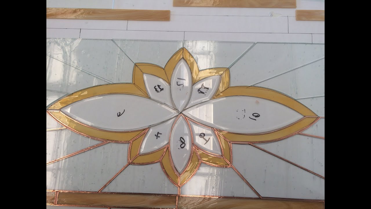 Como se fabrican mini biselados-guia Neovidre.com - YouTube