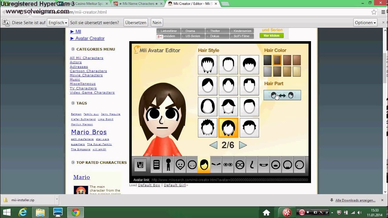how to get symbols in your mii name (TUT) Part 1/2 mii erstellen - YouTube