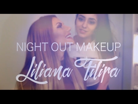 NIGHT OUT MAKE UP // LILIANA FILIPA - YouTube